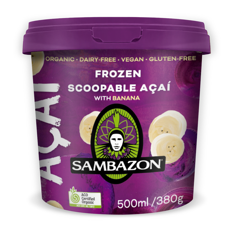 Best Frozen Scoopable Acai - Dairy-Free, Organic, Frozen Acai Sorbet ...